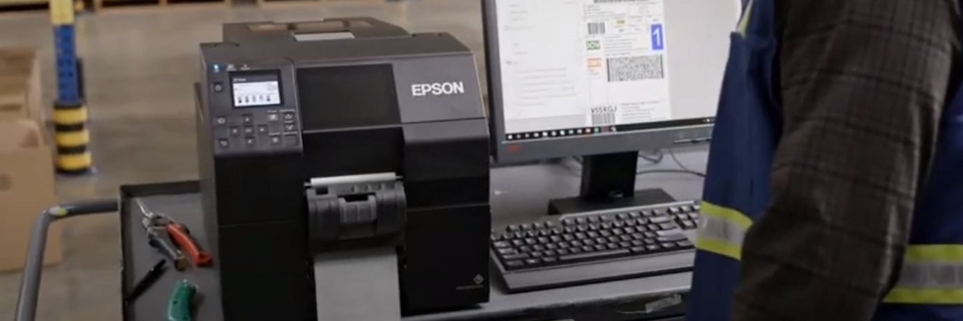 The Epson ColorWorks CW-C6500Ae a versatile color label printer
